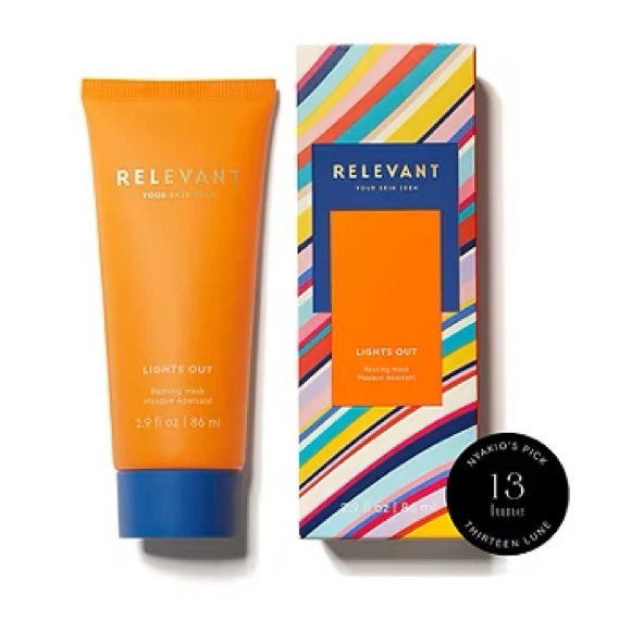 relevant cosmetics | Skincare | Nwt Relevant Lights Out Resting Mask ...